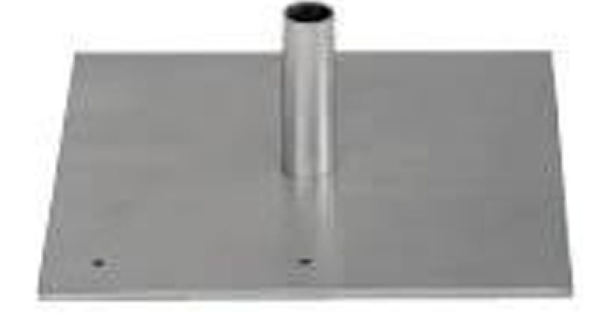 ACS Sound and Lighting | Pipe and Drape Base Plate - 18"x18" - 37lbs.