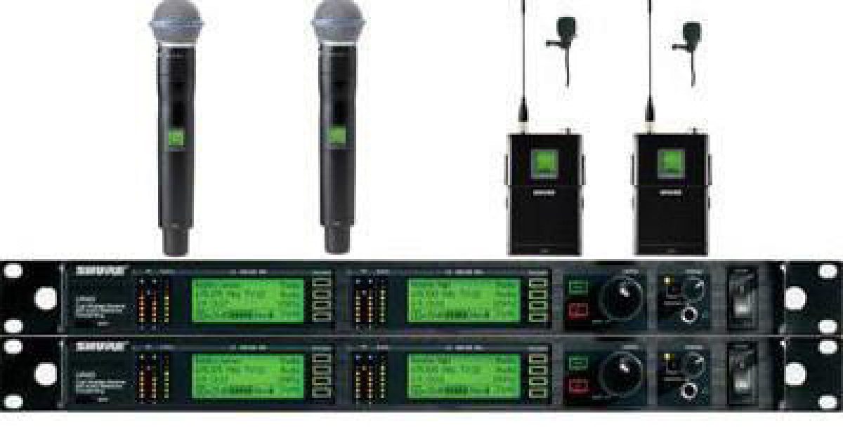 ACS Sound and Lighting | Shure UHF-R Pro Quad Wireless